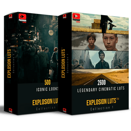 EXPLOSION Cinematic LUTs Collection 1 And 2 | Digital Products LUTs
